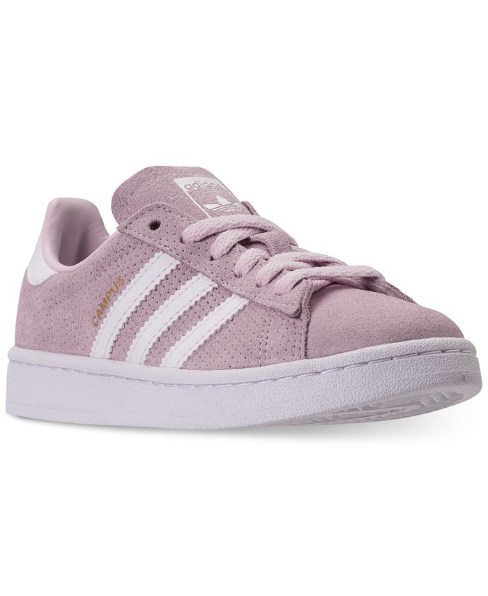adidas Big Girls' Campus Adicolor Casual Sneakers from Finish Line - Macy's