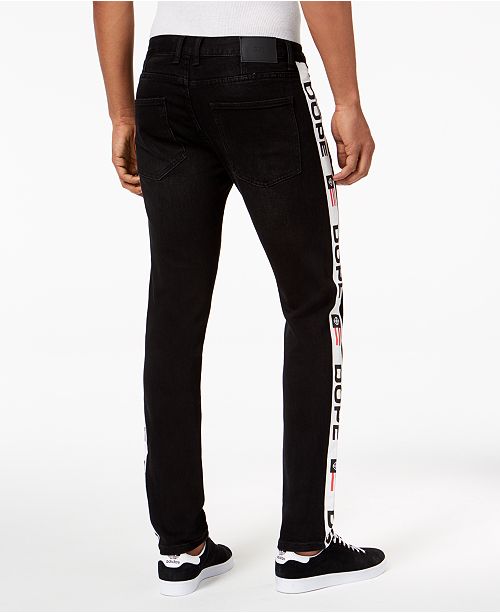 DOPE Men's Slim-Fit Side-Stripe Jeans - Jeans - Men - Macy's