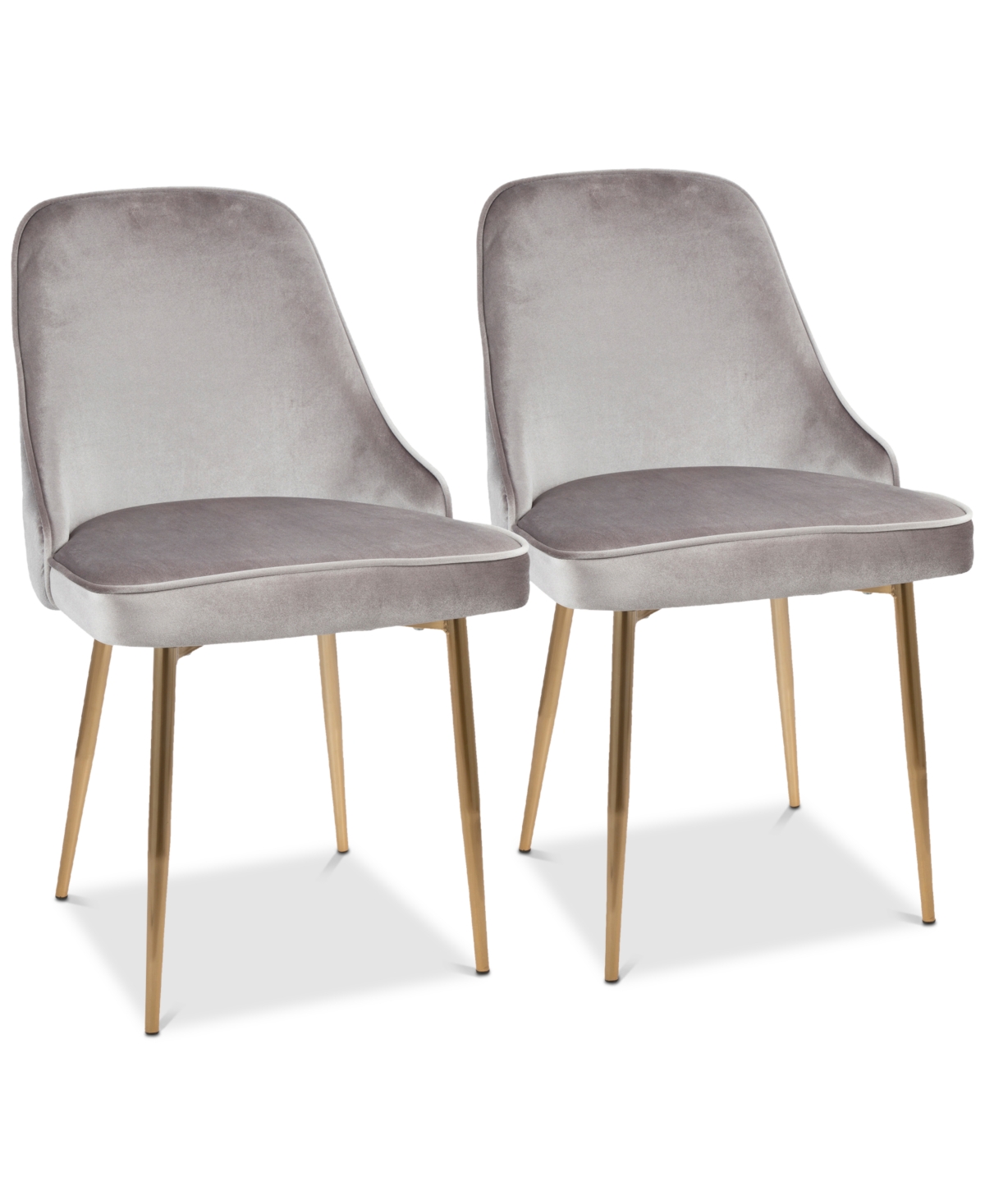 Click here for Marcel Dining Chair (Set of 2) - Silver prices