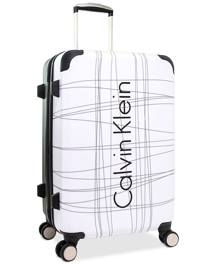 Calvin Klein Highline 24" Hardside Spinner Suitcase - Macy's