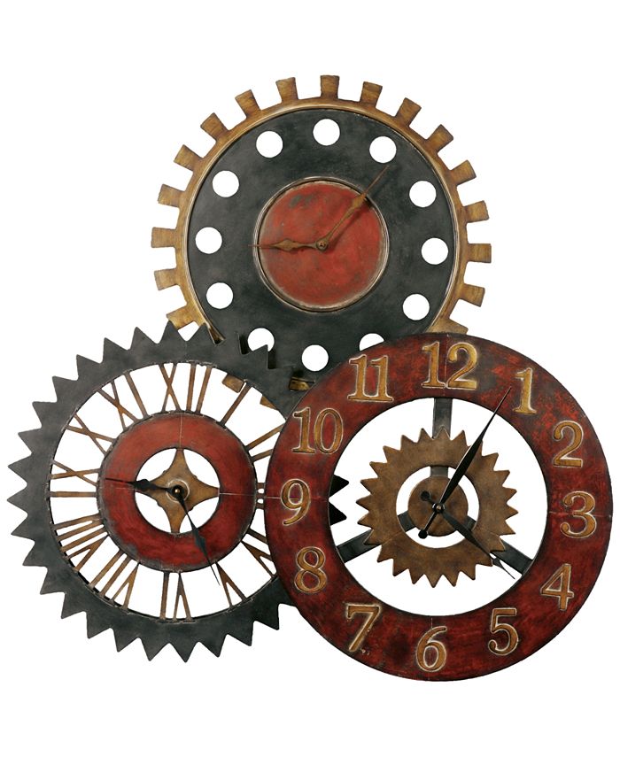 Uttermost Rusty Movements Wall Clock - Macy's