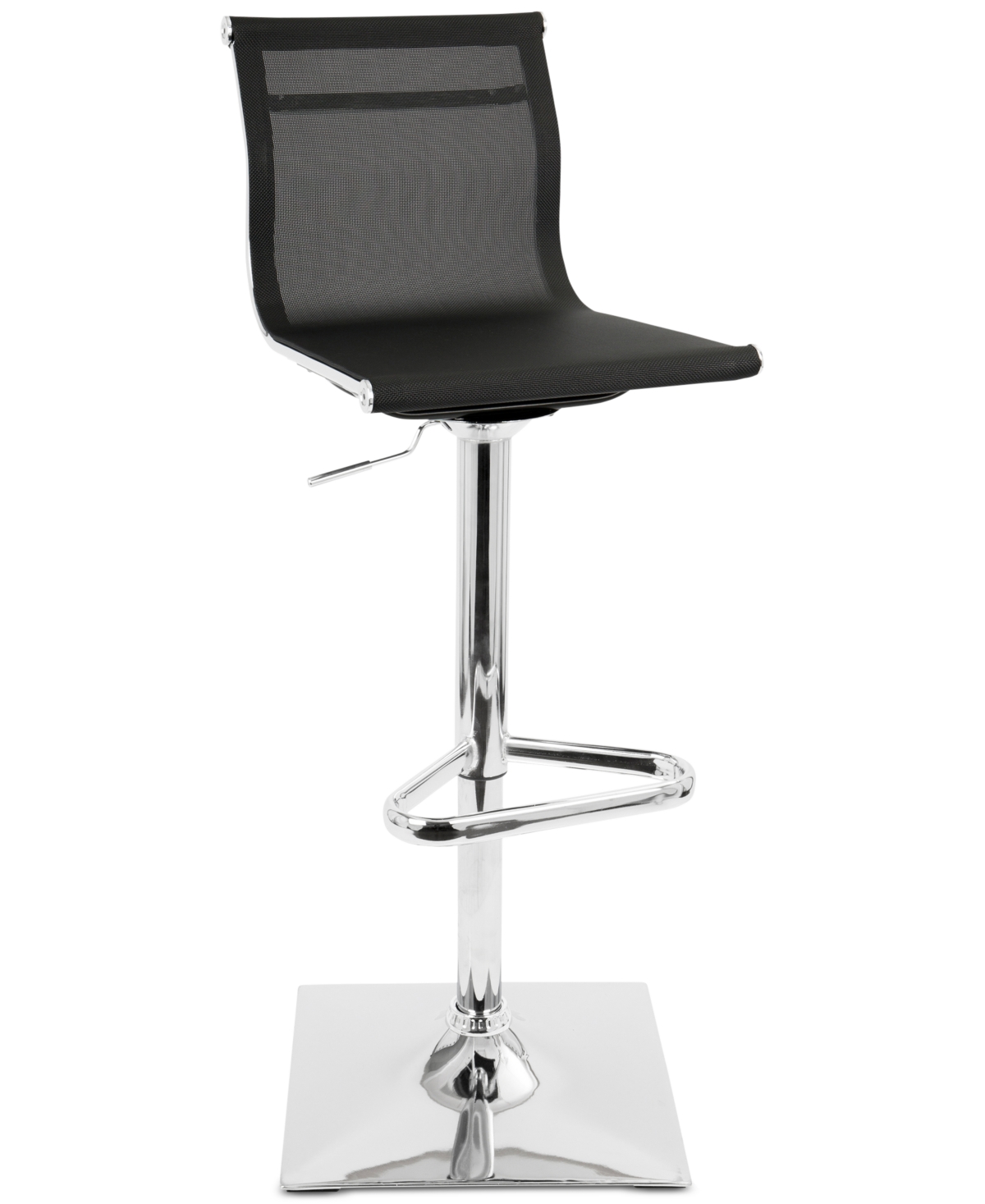 Click here for Mirage Adjustable Bar Stool - Black prices