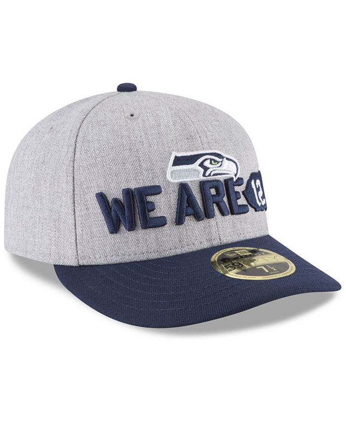 New Era Seattle Seahawks Draft Low Profile 59FIFTY FITTED Cap - Macy's