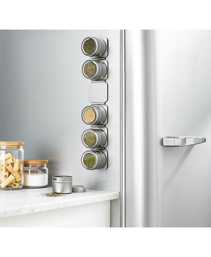Martha Stewart Collection Magnetic Tin Spice Rack, Created for Macy's ...