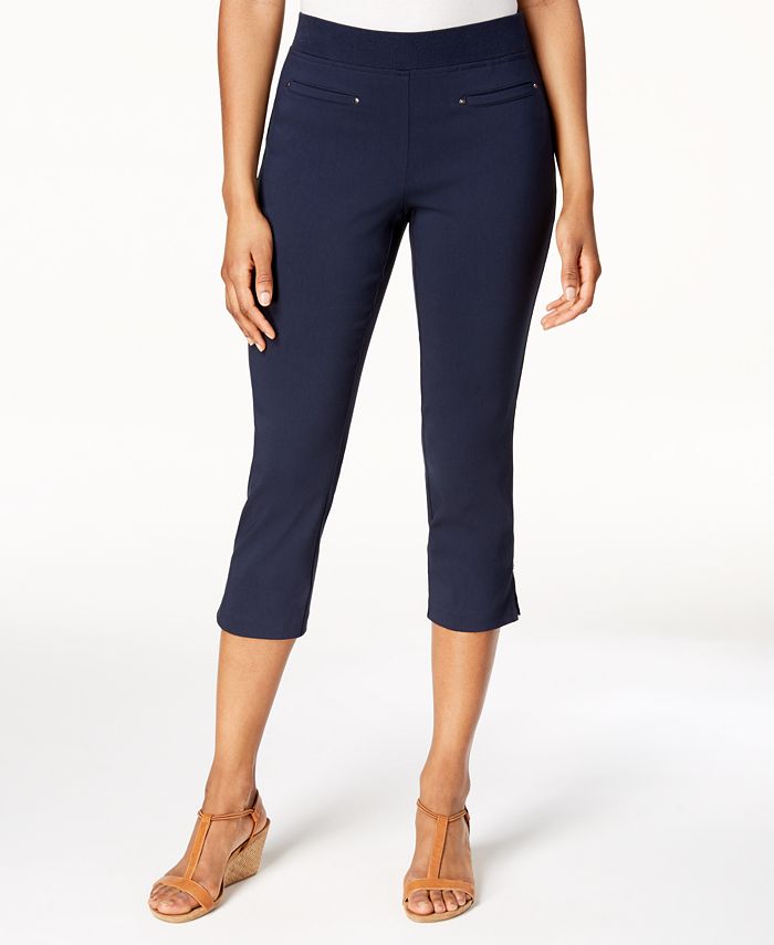 Style & Co Pull-On Capri Pants, Created for Macy's - Macy's