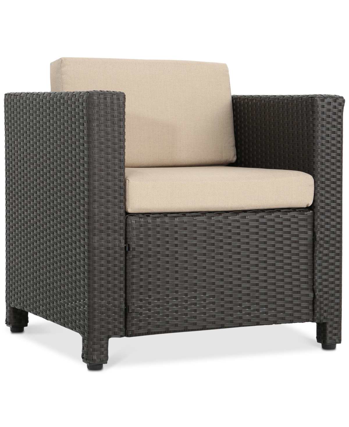 Click here for Madison Outdoor Club Chair (Set of 2) - Brown prices