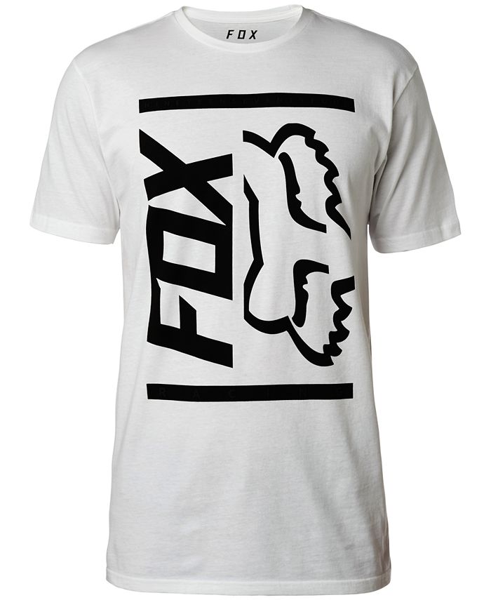 Fox Men's Side Barred Logo-Print T-Shirt - Macy's