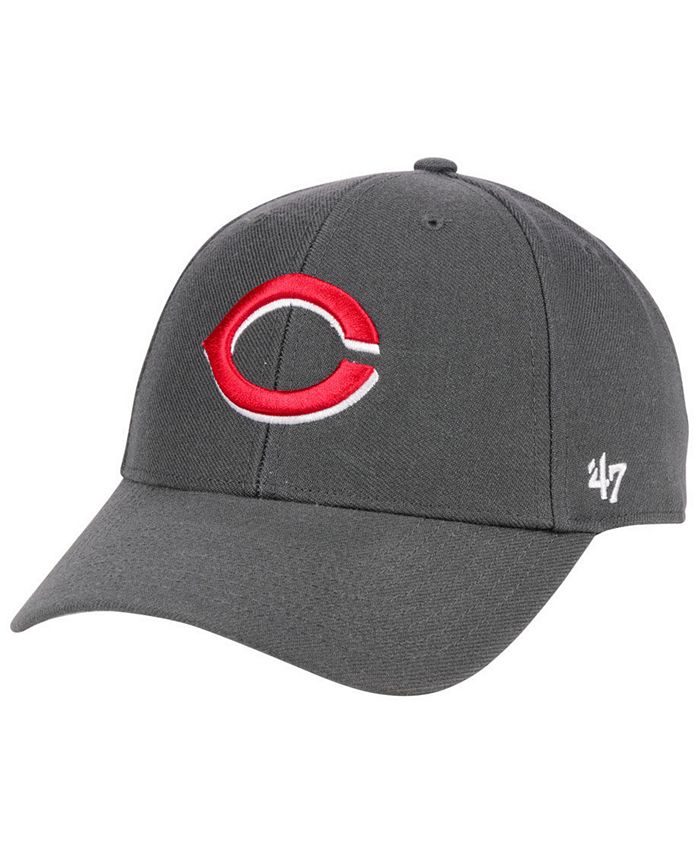 '47 Brand Cincinnati Reds Charcoal MVP Cap - Macy's