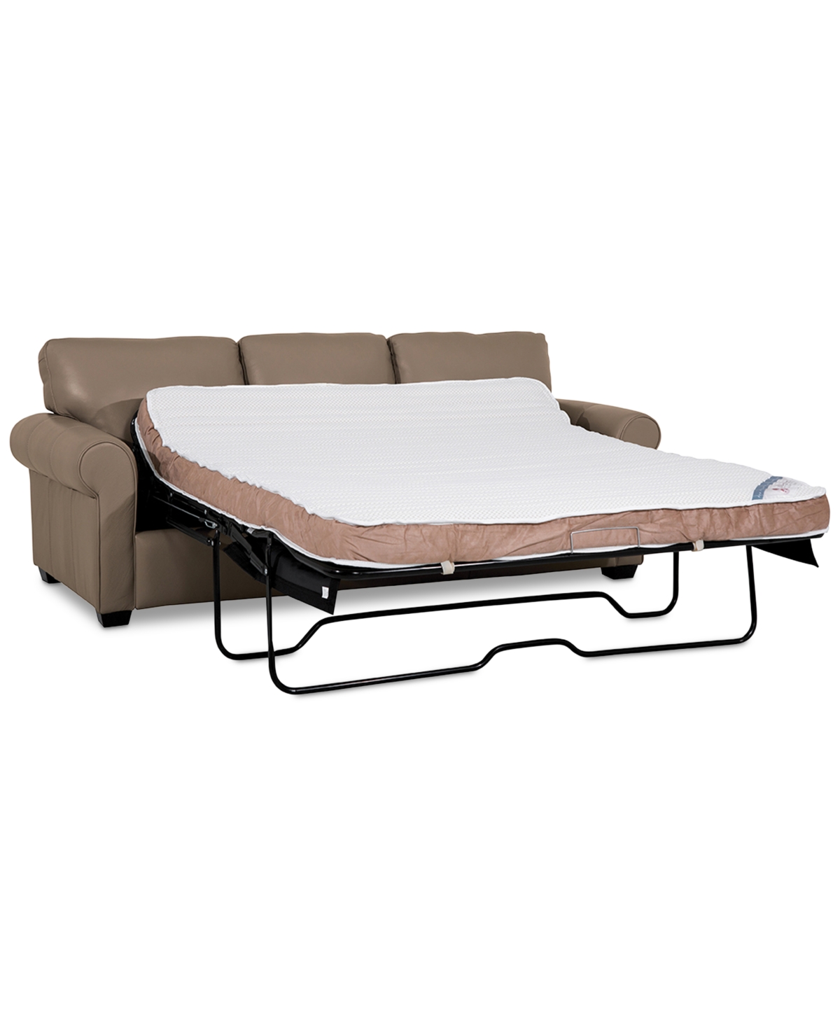 Click here for Orid 84 Queen Leather Roll Arm Sleeper  Created fo... prices