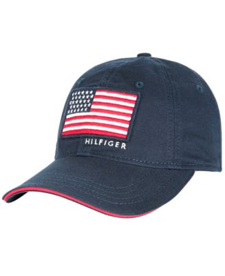 Tommy Hilfiger Men's Red, White, and Blue Cap - Macy's