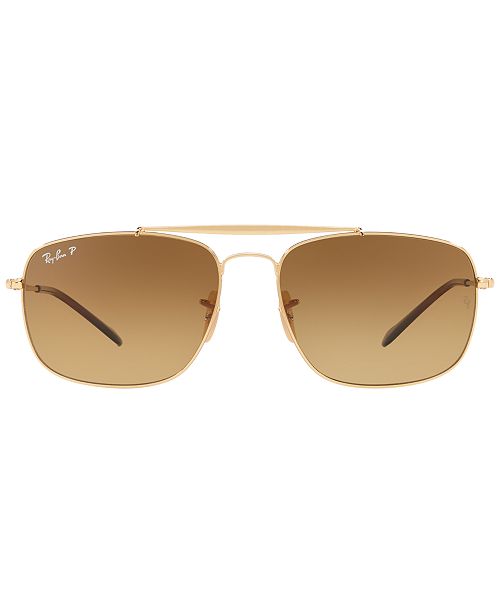 Ray-Ban Polarized Sunglasses , RB3560 THE COLONEL & Reviews ...