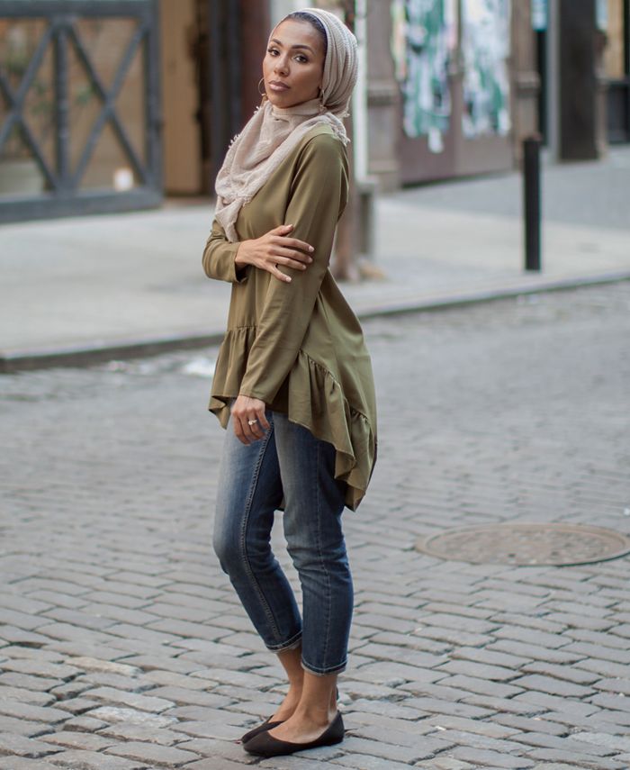 Verona Collection High-Low Ruffled Top - Macy's