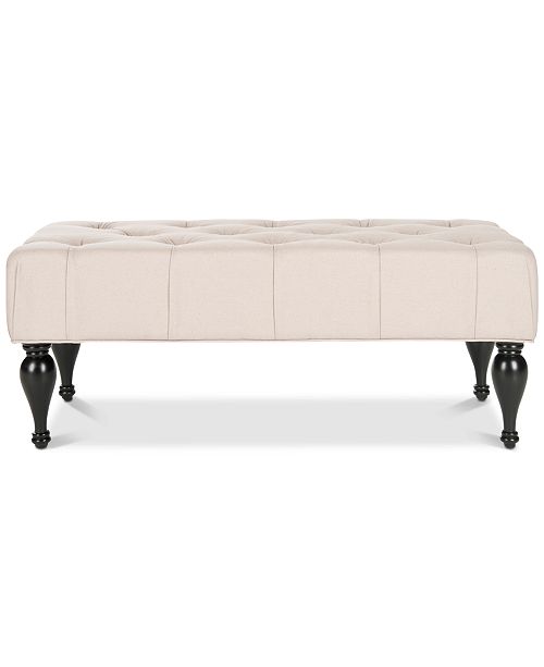 Safavieh Rupert Bench & Reviews - Furniture - Macy's
