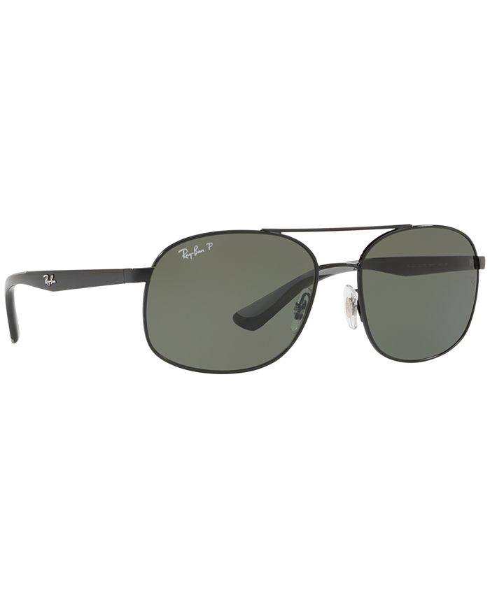 Ray-Ban Polarized Sunglasses , RB3593 - Macy's