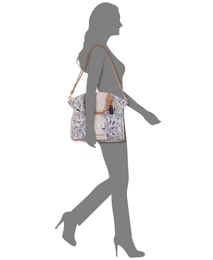 Brahmin Indigo Palaminto Satchel - Macy's