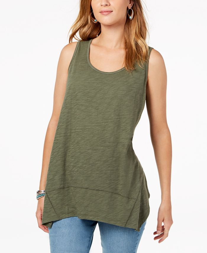 Style & Co Petite Swing Tank Top, Created for Macy's - Macy's