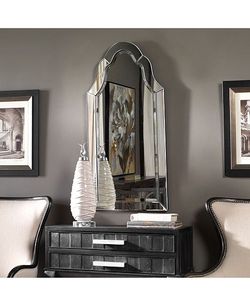 Uttermost Hovan Frameless Arched Mirror & Reviews - All Mirrors - Home ...