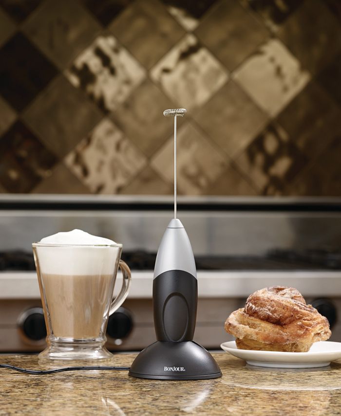 Bonjour Primo Latte Rechargeable Whisk & Milk Frother - Macy's