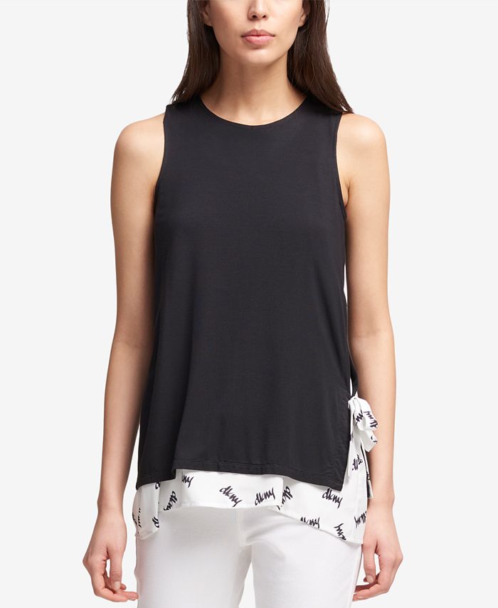 DKNY Layered-Look Tank Top, Created for Macy's - Macy's