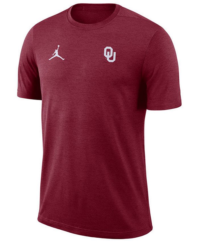 Nike Men's Oklahoma Sooners Dri-Fit Coaches T-Shirt - Macy's