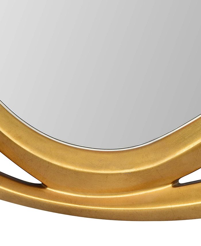 Furniture Goldie Large Triangle Mirror, Quick Ship - Macy's