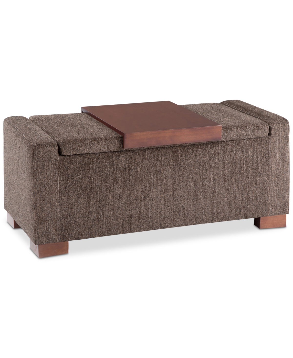 Click here for Lymin Storage Ottoman - Umber Brown prices