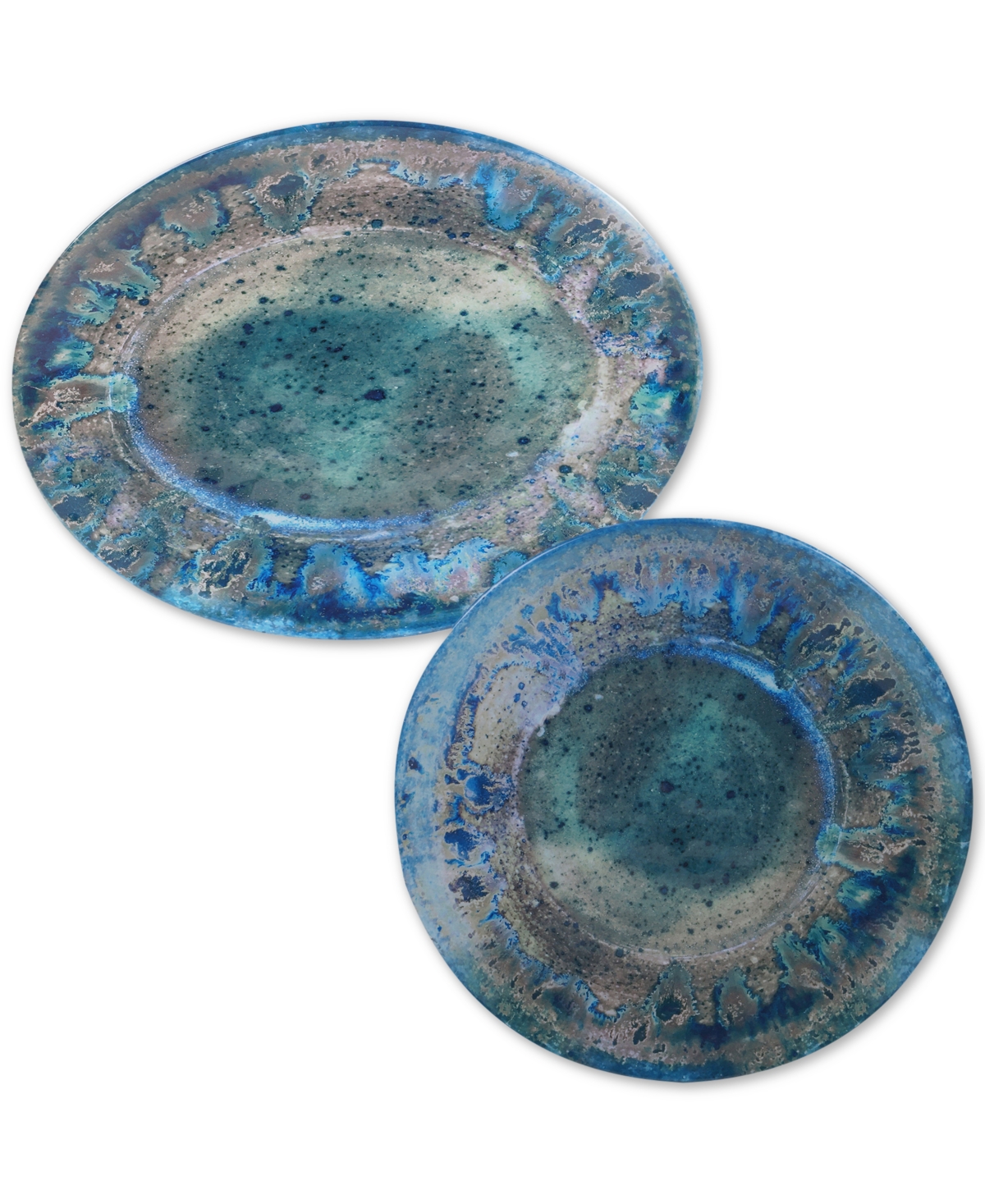 Click here for Certified International Radiance Teal Melamine 2-P... prices