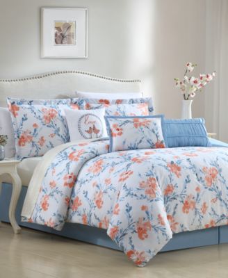 Ellison First Asia Carmela 7-Pc. King Comforter Set - Macy's