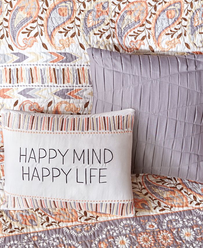 Intelligent Design Mirabelle Reversible 4-Pc. Quilted Twin/Twin XL ...