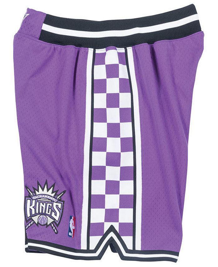 Mitchell & Ness Men's Sacramento Kings Authentic NBA Shorts - Macy's