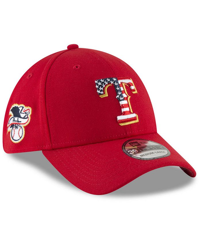 New Era Texas Rangers Stars and Stripes 39THIRTY Cap - Macy's