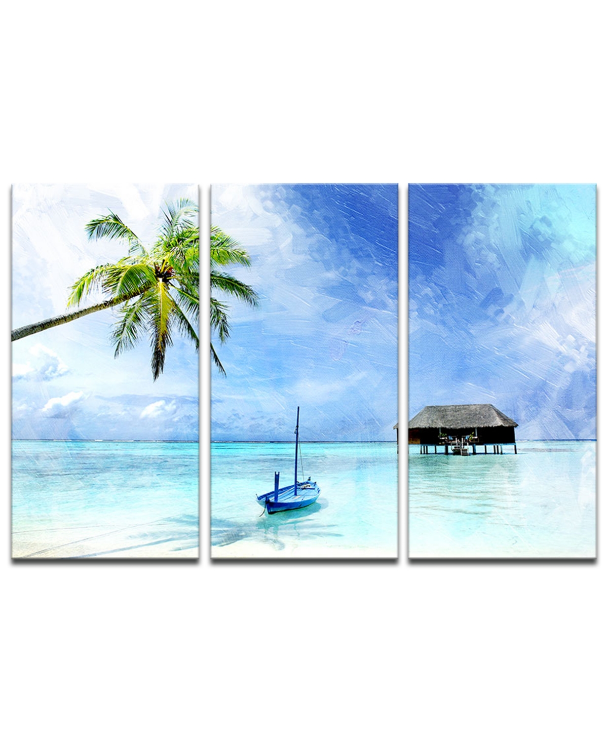 Click here for Ready2HangArt Tropical 3-Pc. Canvas Art Print Set prices