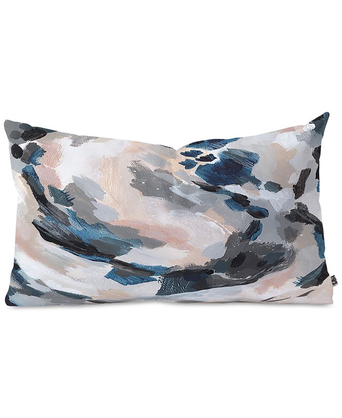 Deny Designs Laura Fedorowicz Parchment Abstract Two Oblong Throw ...