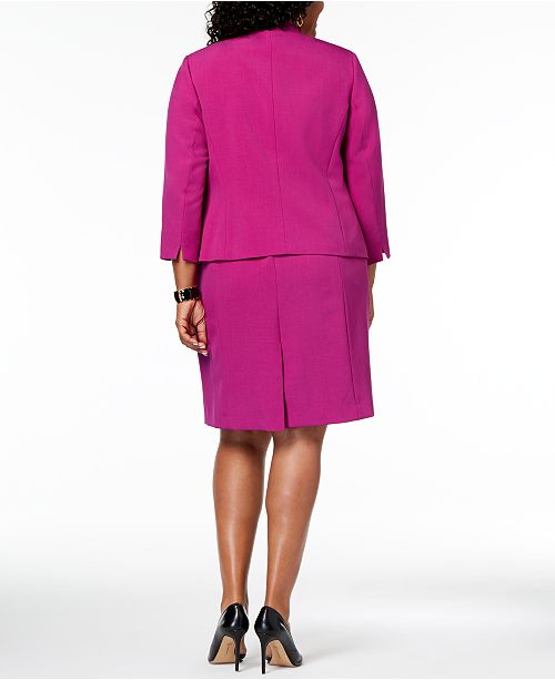 Le Suit Plus Size Sheath Dress & Jacket - Wear to Work - Women - Macy's