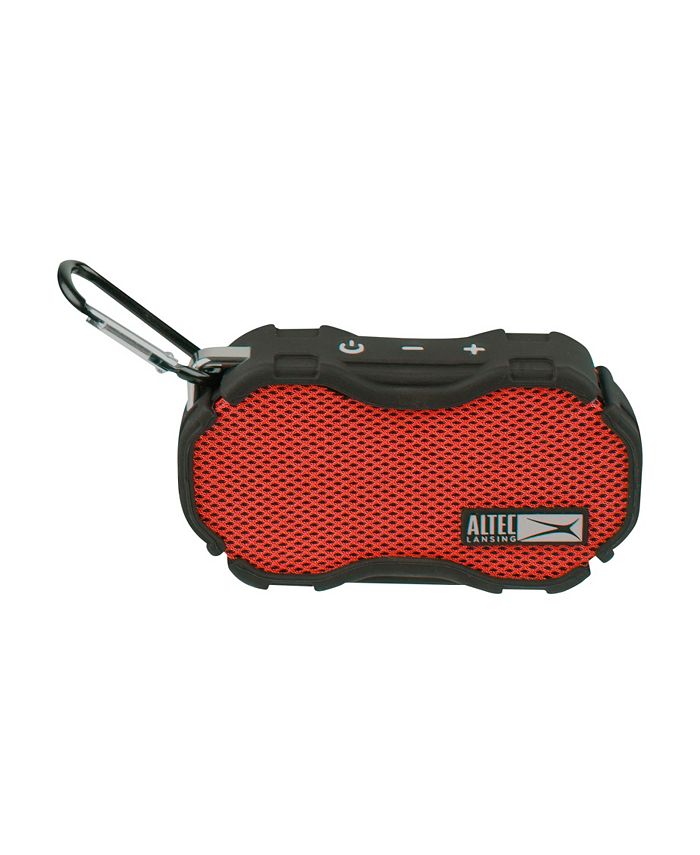 Altec Lansing - Baby Boom Portable Bluetooth Speaker - Black & Red - Macy's