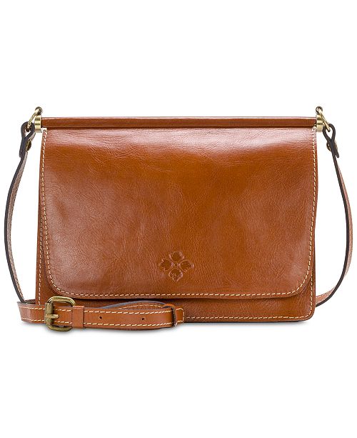 Patricia Nash Caprera Heritage Smooth Leather Crossbody & Reviews ...