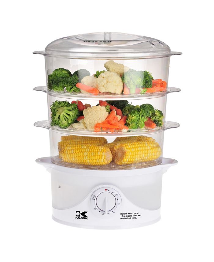 Kalorik 3 Tier Food Steamer - Macy's
