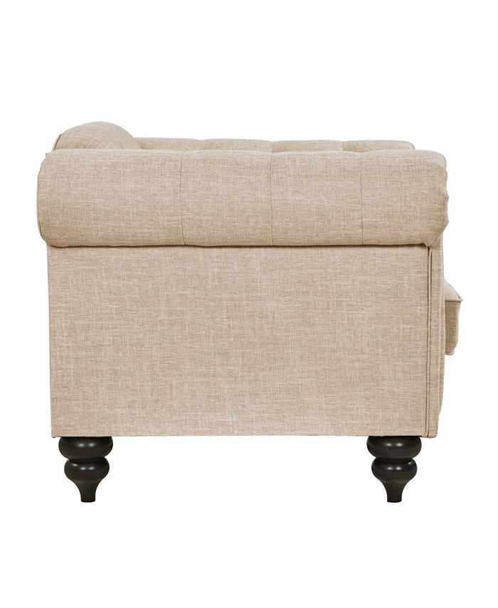 Dwell Home Inc. Sofas 2 Go Elizabeth Chair Flax - Macy's