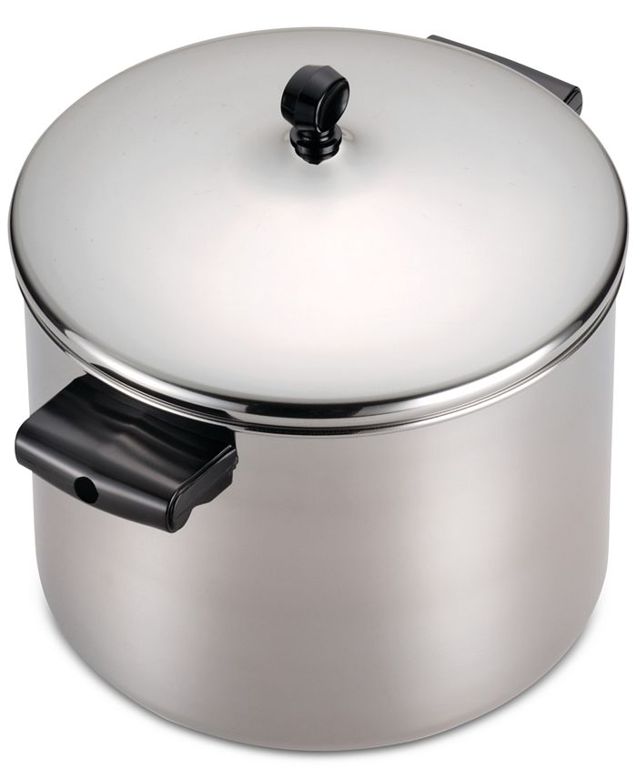 Farberware Classic Stainless Steel 17-Pc. Cookware Set - Macy's