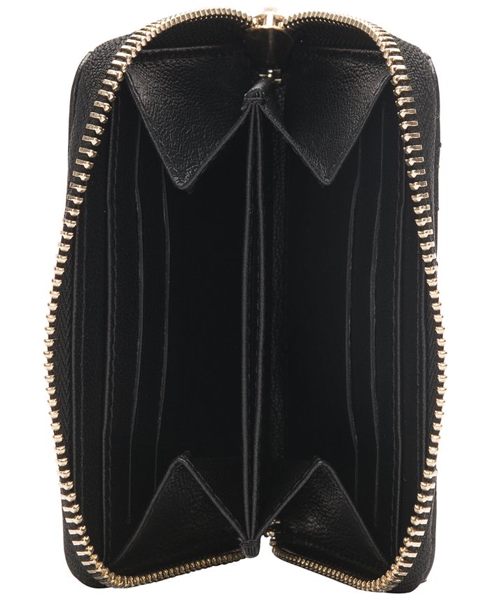 Collection XIIX Quilted Leather Mini Zip-Around Wallet - Macy's