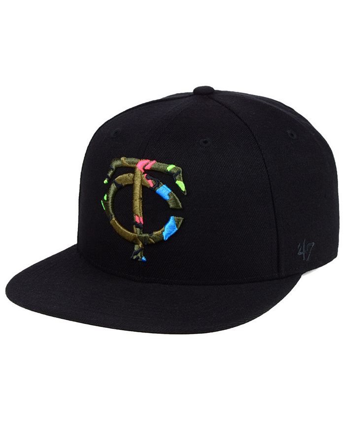 '47 Brand Minnesota Twins Camfill Neon Snapback Cap - Macy's