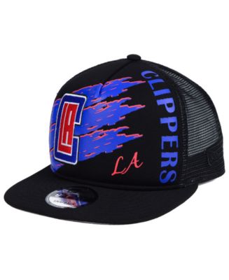 New Era Los Angeles Clippers Swipe Trucker 9FIFTY Snapback Cap - Macy's
