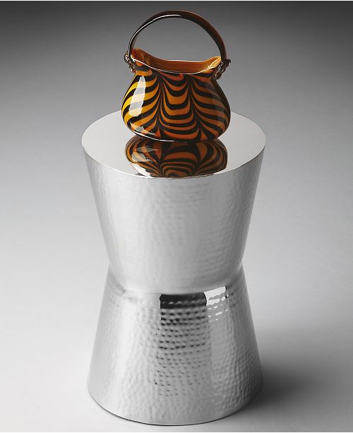 Butler Dimple Accent Table & Reviews - Furniture - Macy's