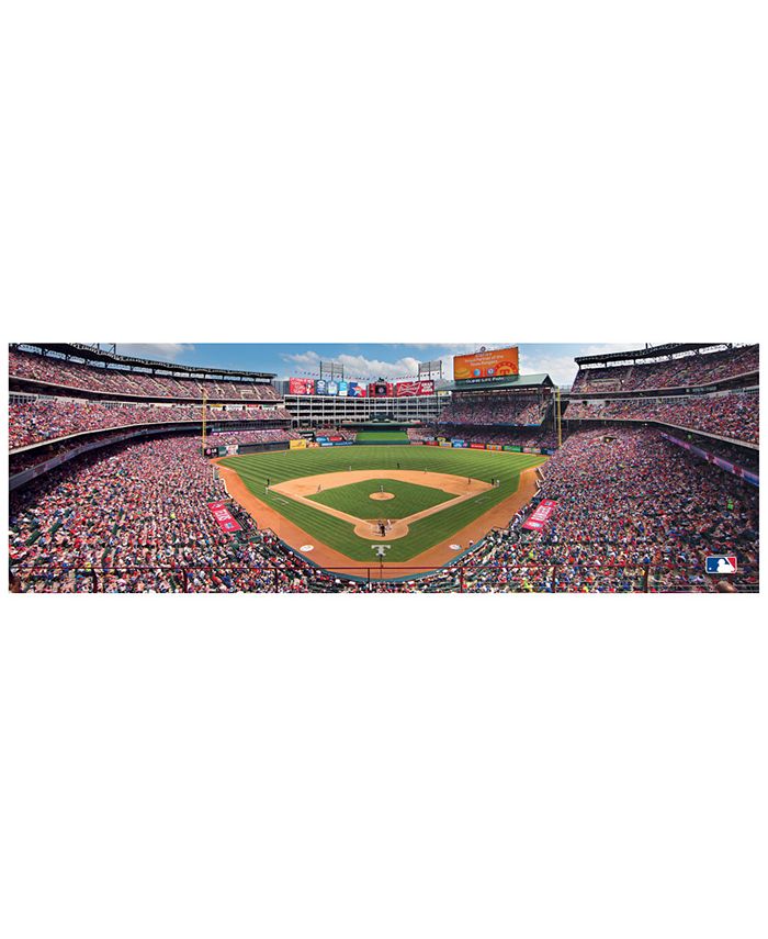 MasterPieces Puzzles MasterPieces Texas Rangers 1000 Piece Panoramic ...