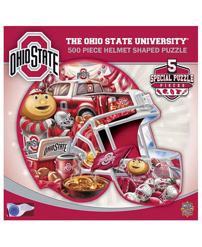 MasterPieces Puzzles MasterPieces Ohio State Buckeyes 500 Piece Shaped ...