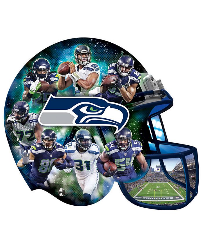 MasterPieces Puzzles MasterPieces Seattle Seahawks 500 Piece Shaped ...