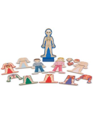Melissa & Doug Magnetic Human Body Play Set - Macy's
