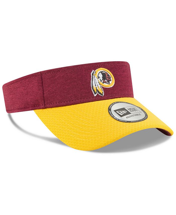New Era Washington Redskins On Field Sideline Visor - Macy's