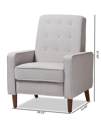 Furniture Mathias Lounge Chair - Macy's
