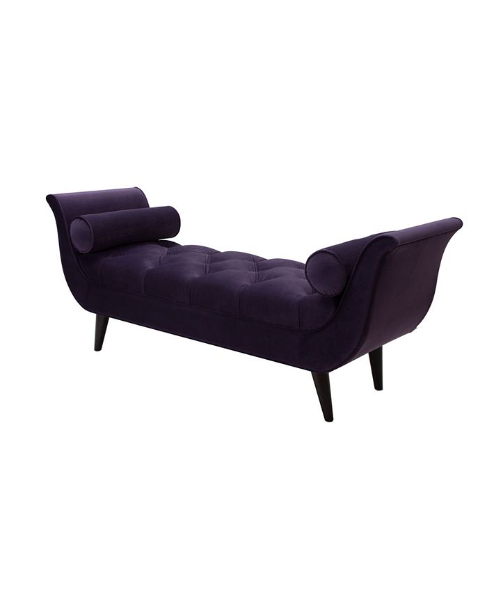 Jennifer Taylor Home Alma Tufted Entryway Bench - Macy's